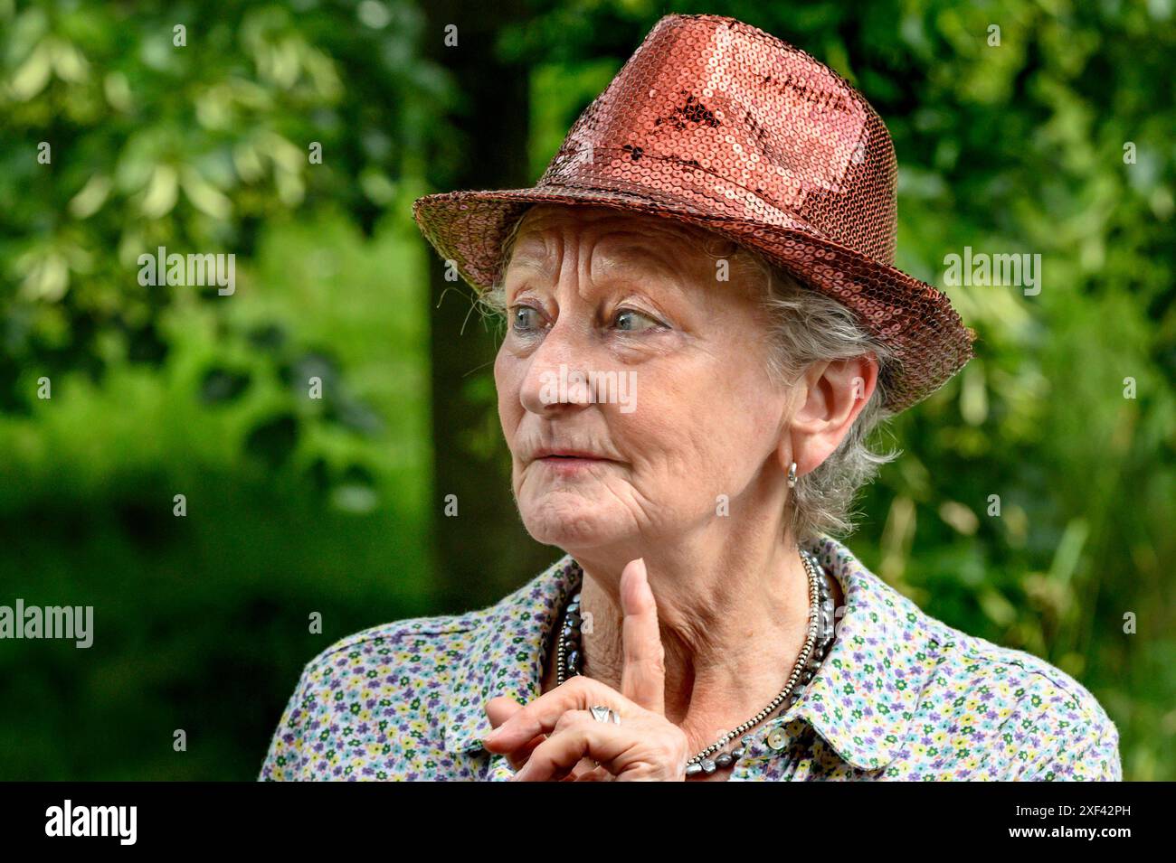 Jenny Jones / Baroness Jones of Moulsecoomb in a nice hat at the ...