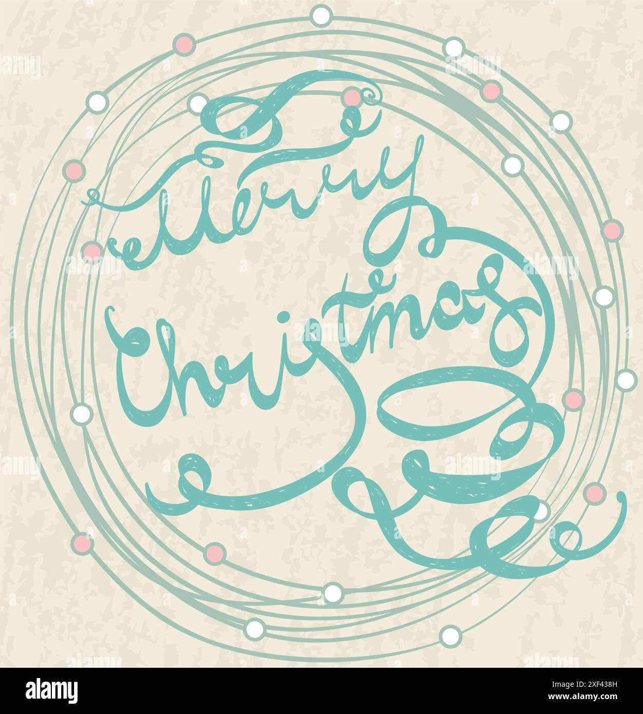 MERRY CHRISTMAS hand lettering, vector handmade calligraphy Stock ...