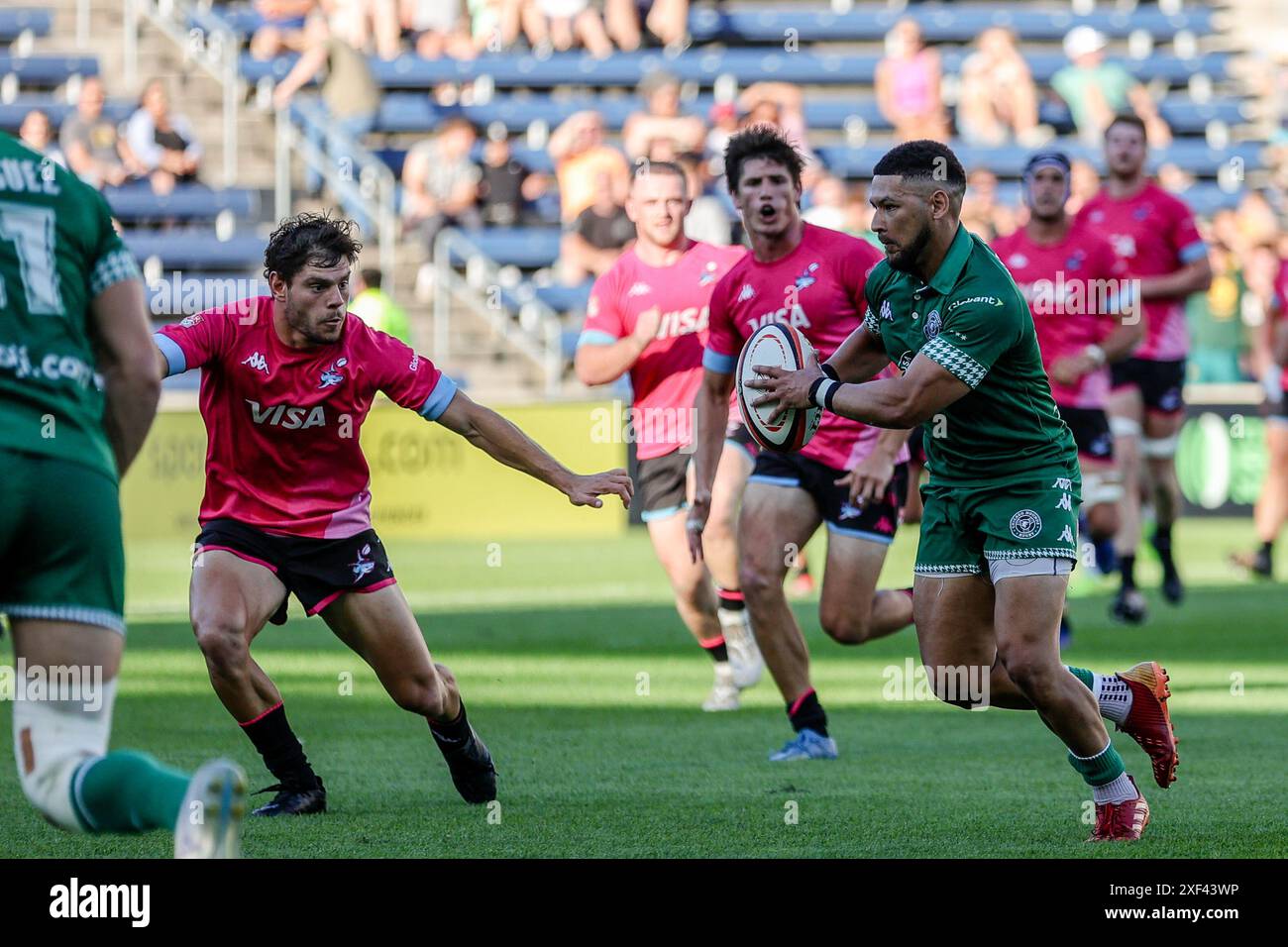 Chicago, USA, 29 June 2024. Major League Rugby (MLR) Chicago Hounds ...