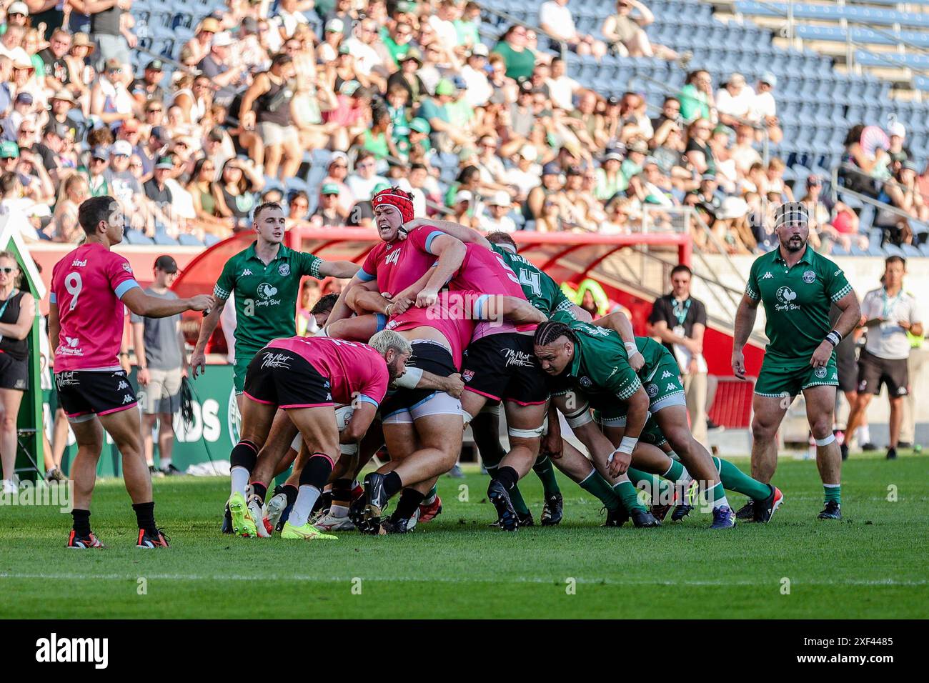 Chicago, USA, 29 June 2024. Major League Rugby (MLR) - Chicago Hounds ...