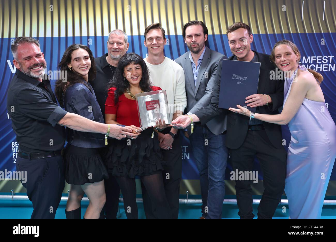 Munich, Germany. 30th June, 2024. Henning Falk (l-r), production ...
