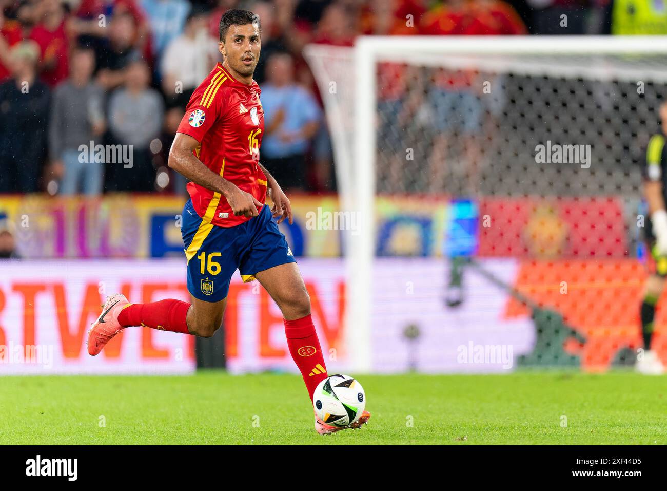 COLOGNE, GERMANY - JUNE 30: Rodri of Spain during the Round of 16 ...