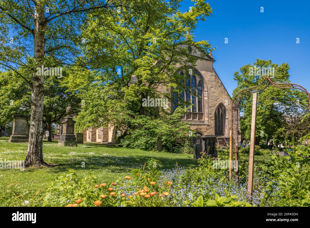 geography / travel, Great Britain, Scotland, Greyfriars Kirk church ...