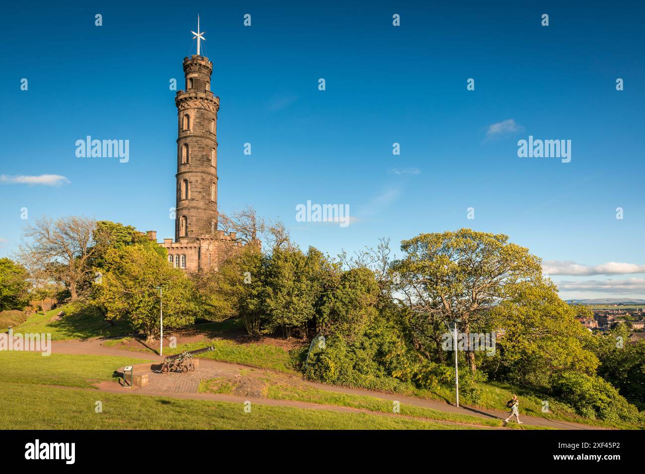 geography / travel, Great Britain, Scotland, Nelson Monument on Carlton ...