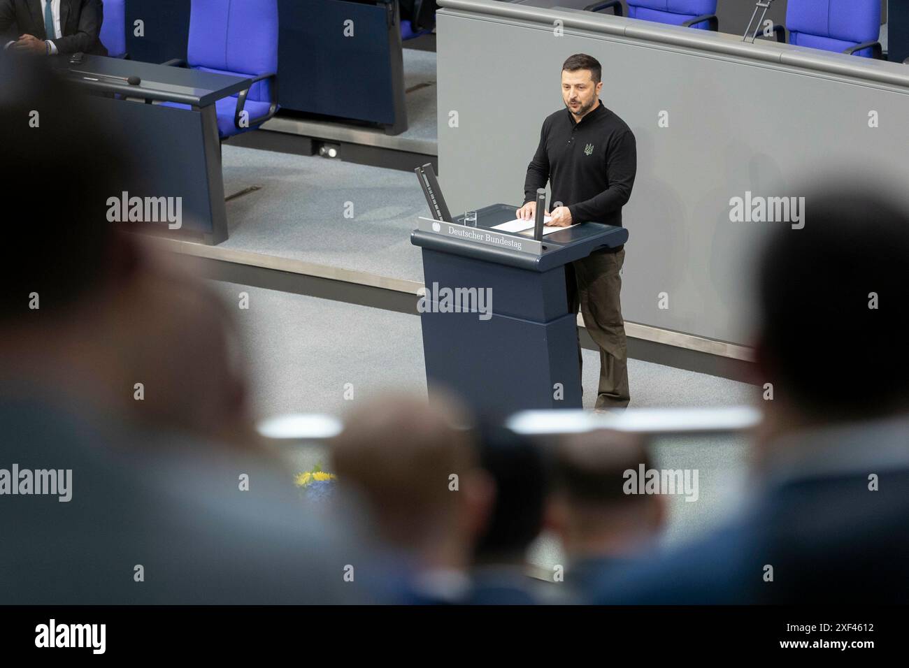 Berlin, Deutschland. 11th June, 2024. Volodymyr Zelensky, President of ...