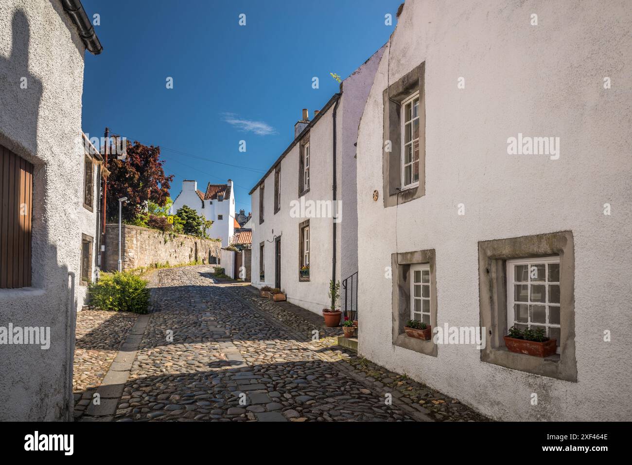 geography / travel, Great Britain, Scotland, Alley with historic houses ...