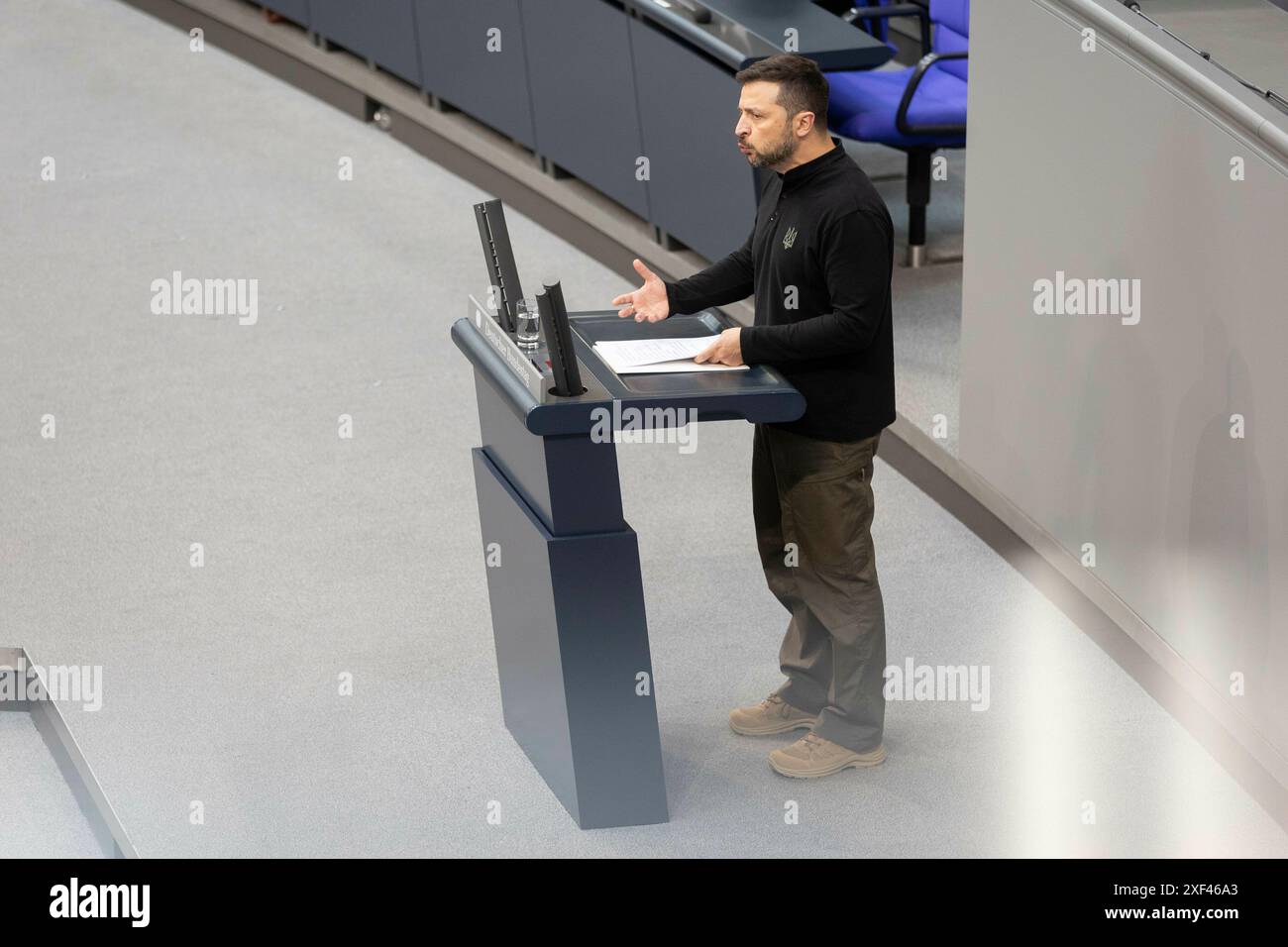 Berlin, Deutschland. 11th June, 2024. Volodymyr Zelensky, President of ...