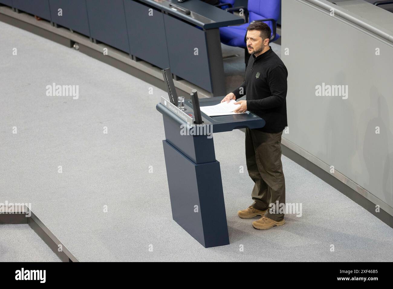 Berlin, Deutschland. 11th June, 2024. Volodymyr Zelensky, President of ...