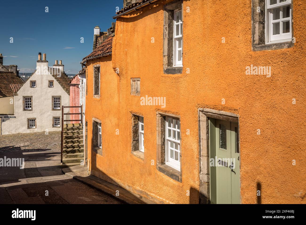 geography / travel, Great Britain, Scotland, Alley with historic houses ...