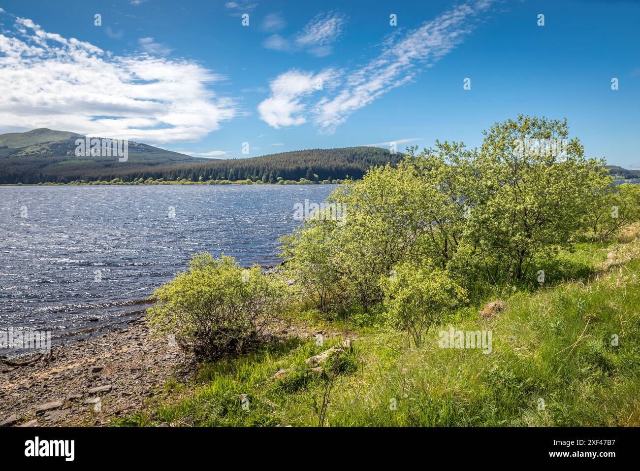 geography / travel, Great Britain, Scotland, Carron Valley Reservoir ...