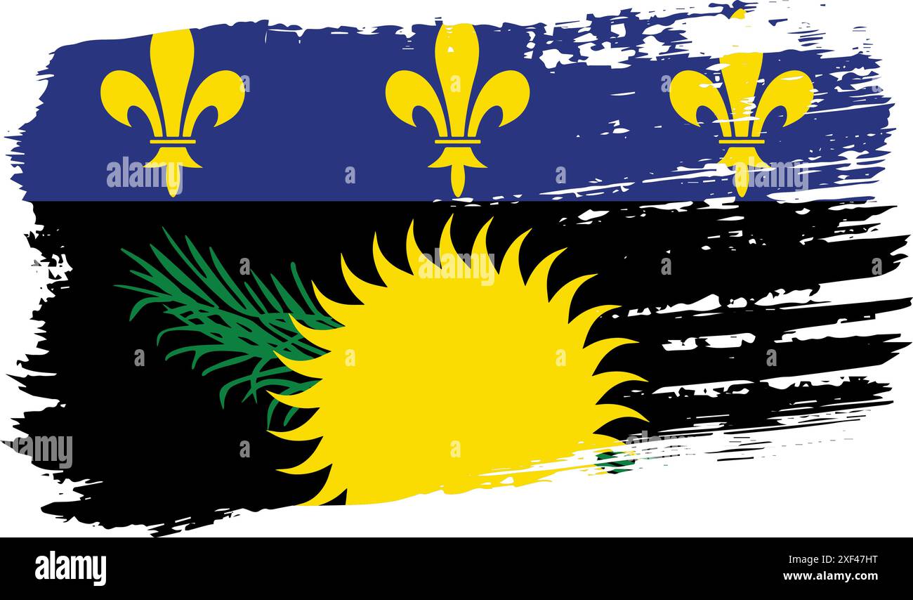 Guadeloupe independence day banner Stock Vector Images - Alamy