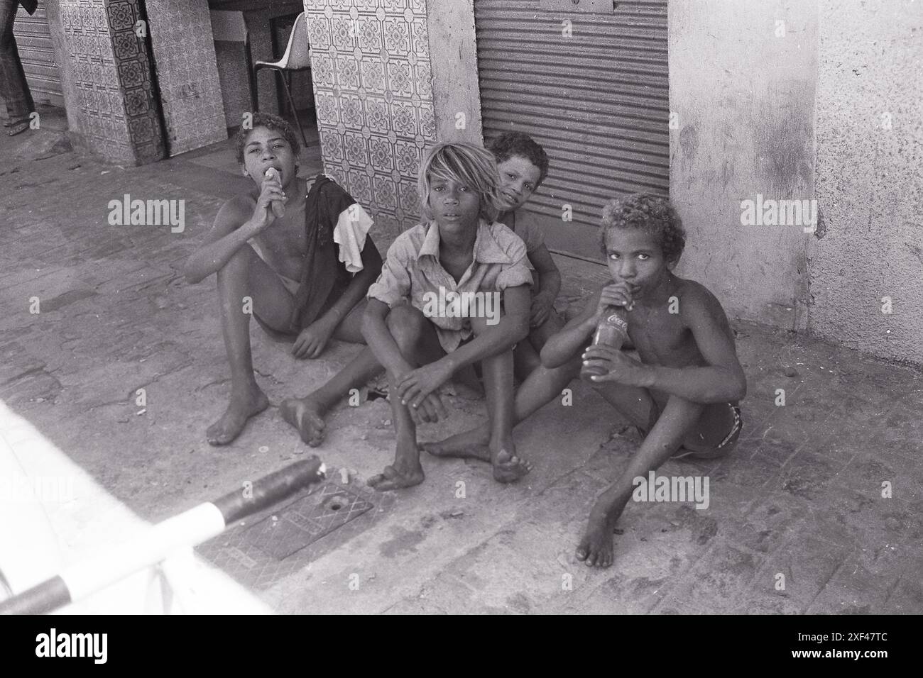 Street children in Brazil Stock Photo - Alamy