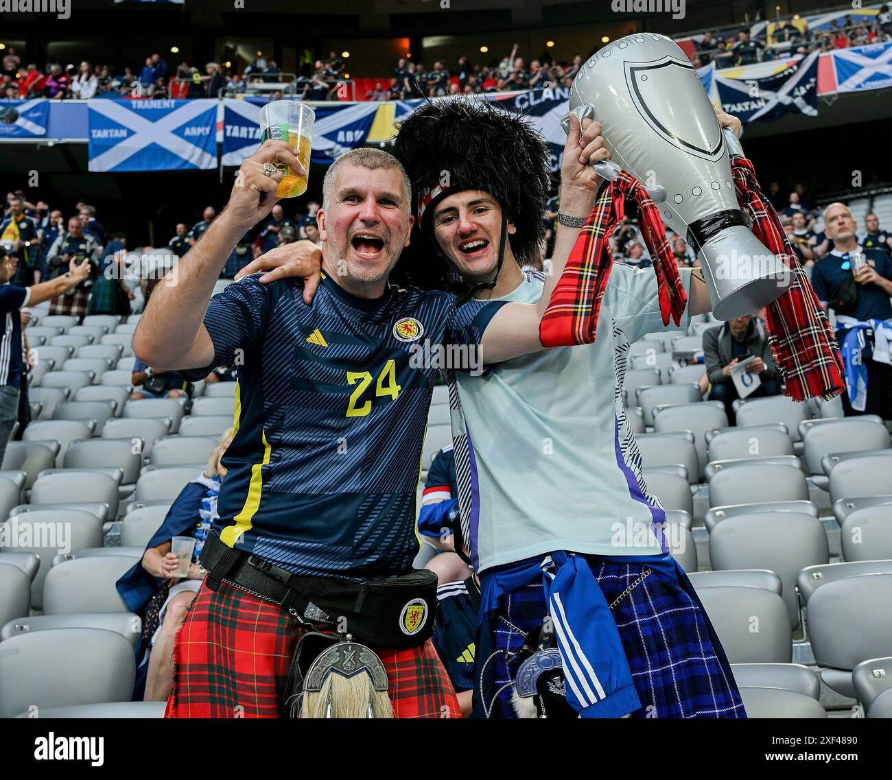 14.06.2024, xpsx, UEFA Euro 2024 preliminary round, Germany - Scotland ...