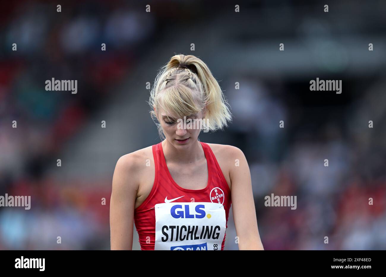 Brunswick, Germany. 30th June, 2024. Athletics: German Championships in ...