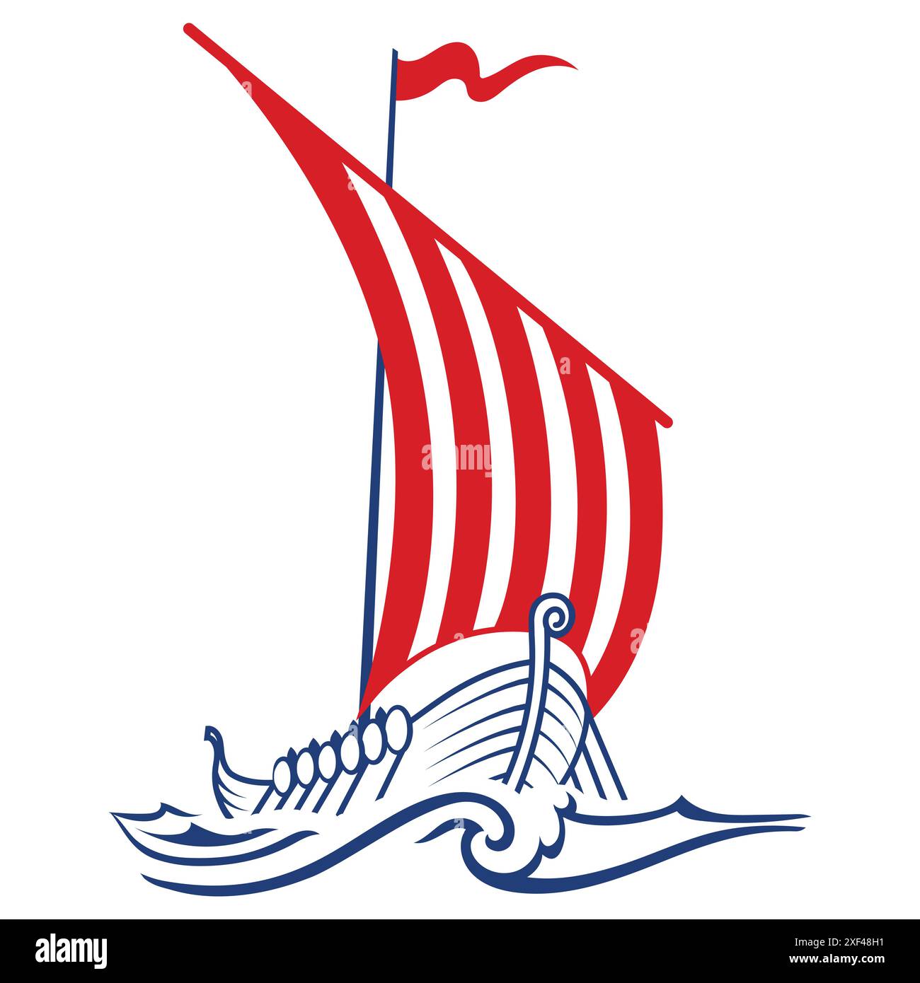 Historical viking drawing hi-res stock photography and images - Alamy