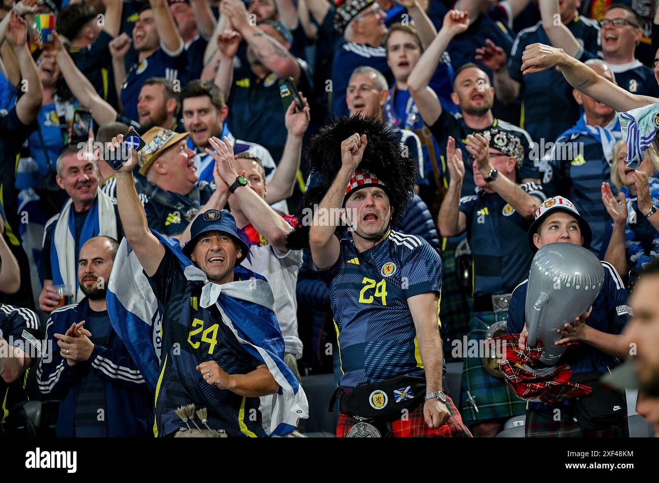 14.06.2024, xpsx, UEFA Euro 2024 preliminary round, Germany - Scotland ...