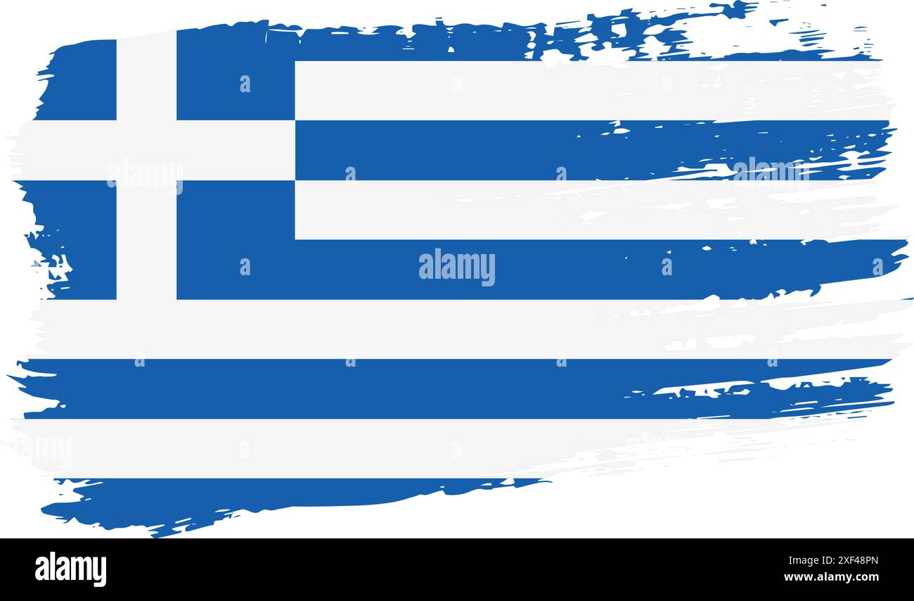 Torn greek flag Stock Vector Images - Alamy