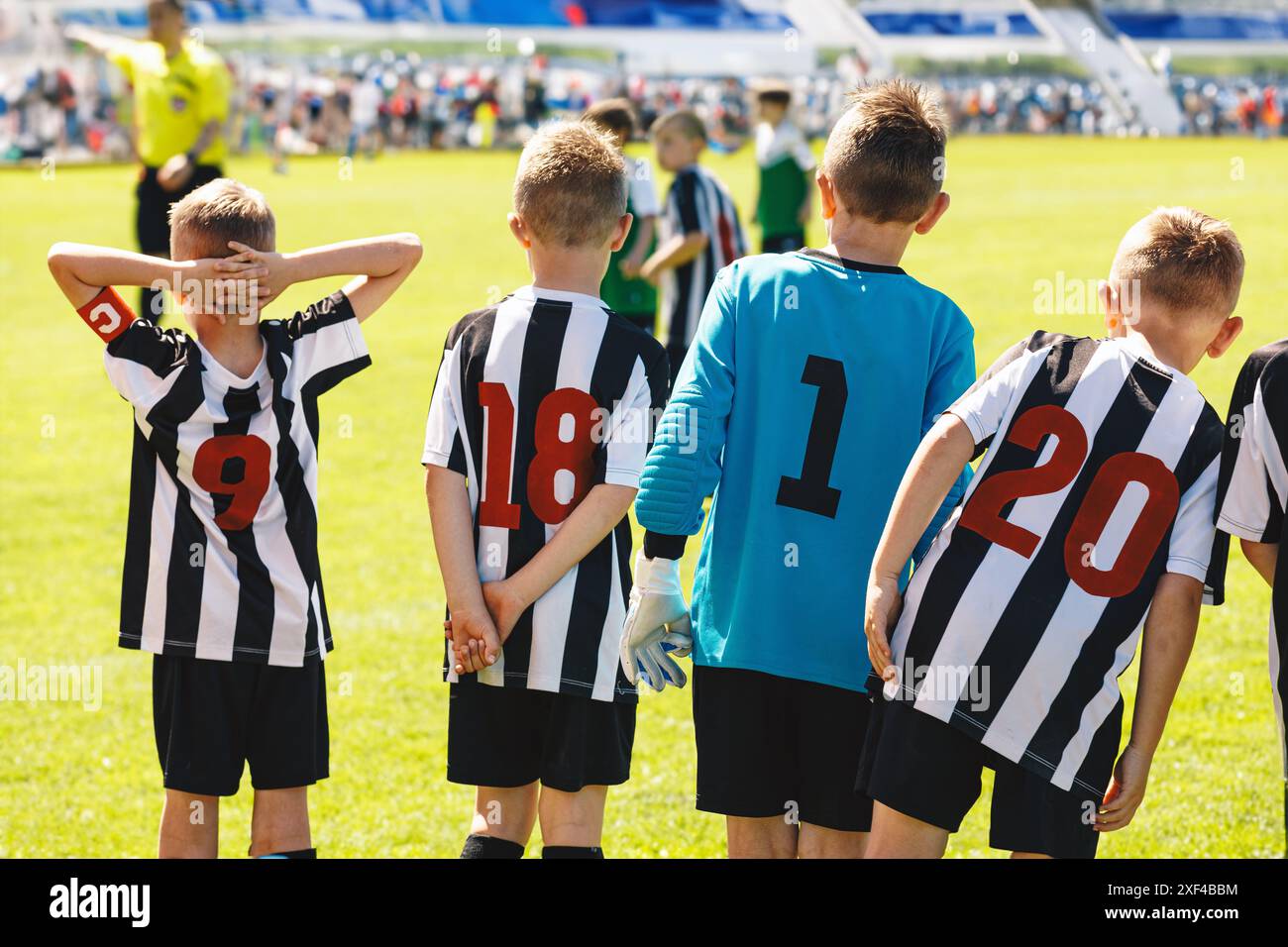 Kid playing soccer brazil hi-res stock photography and images - Alamy