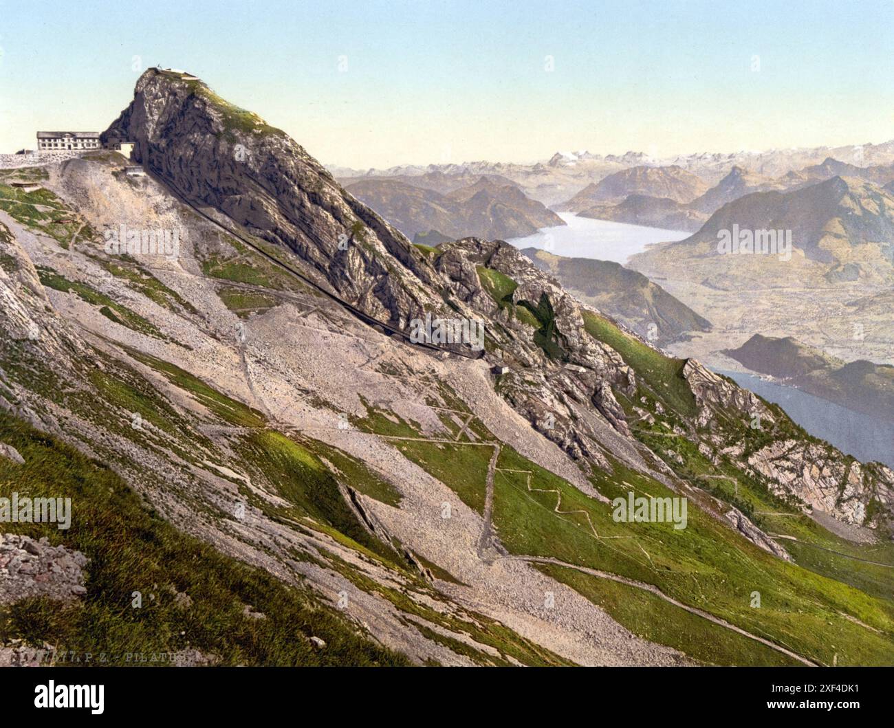 Blick Richtung Glarnisch, Pilatus, Schweiz / , Looking toward Glarnisch ...