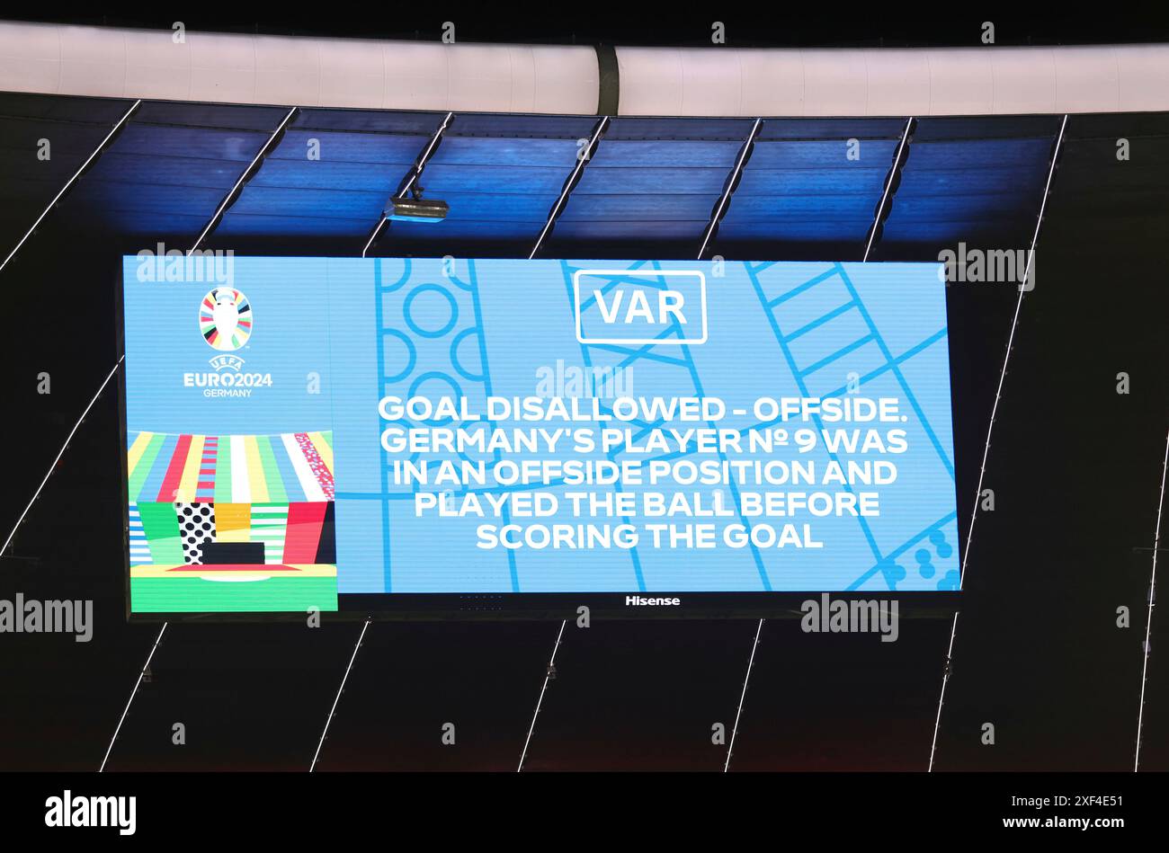 firo : 14.06.2024, Football, Soccer: UEFA EURO 2024, EM, European ...