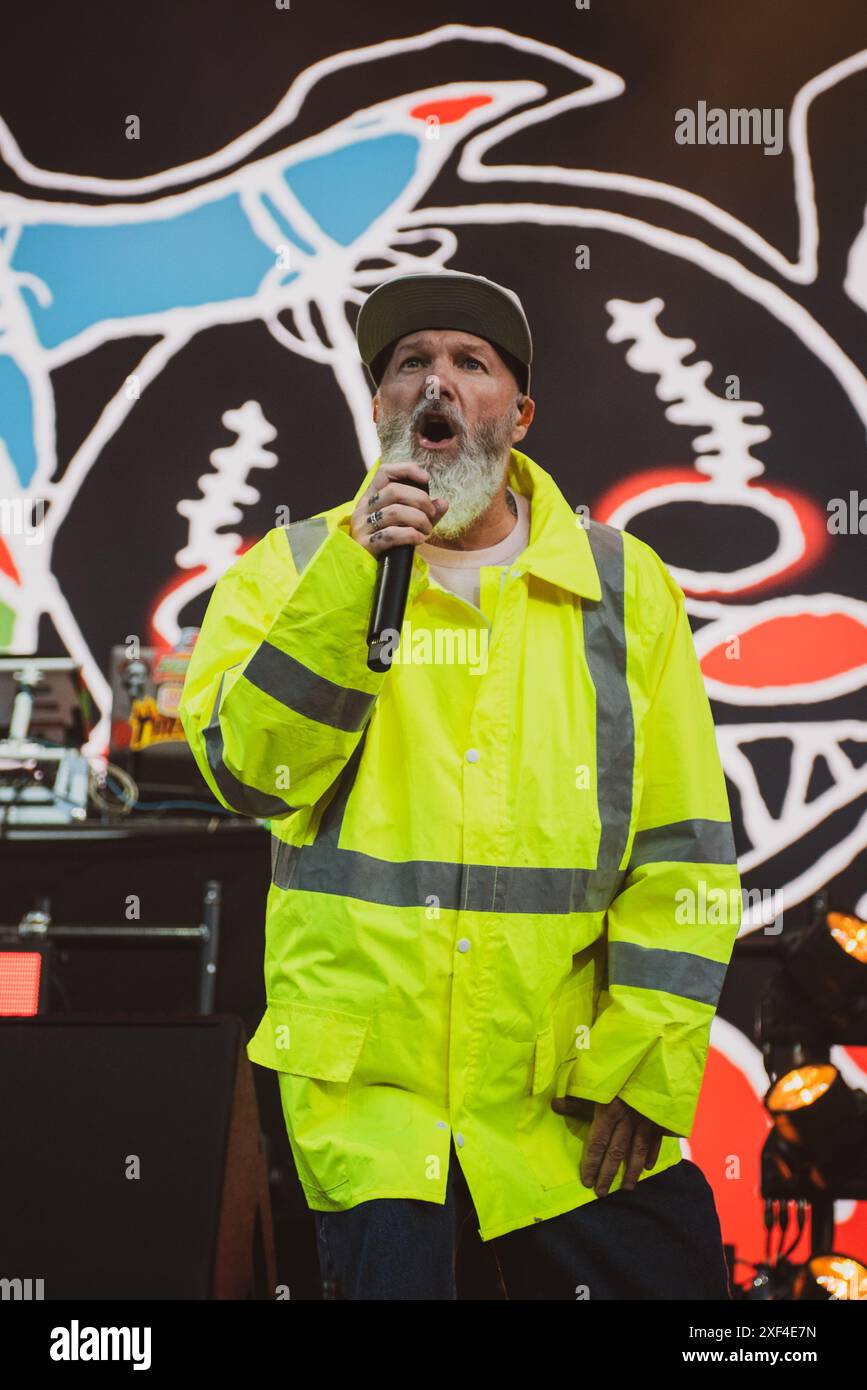 The american band Limp Bizkit performed on Copenhell festival 2024 ...