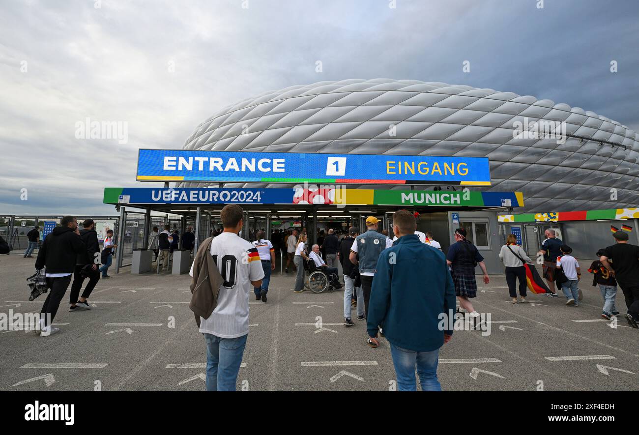 firo : 14.06.2024, Football, Soccer: UEFA EURO 2024, EM, European ...