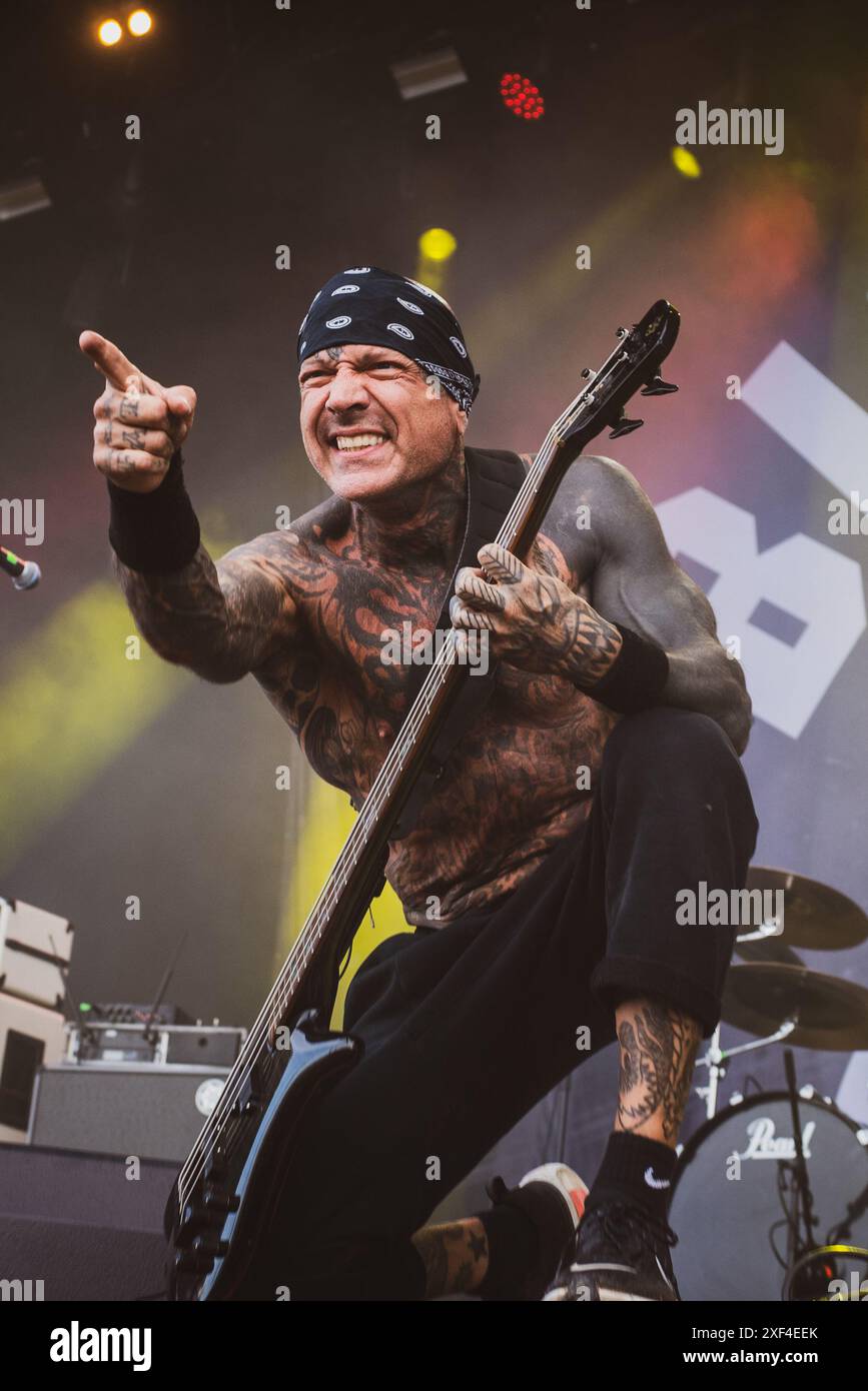 The american band Biohazard performed at Danish Copenhell festival 2024 ...