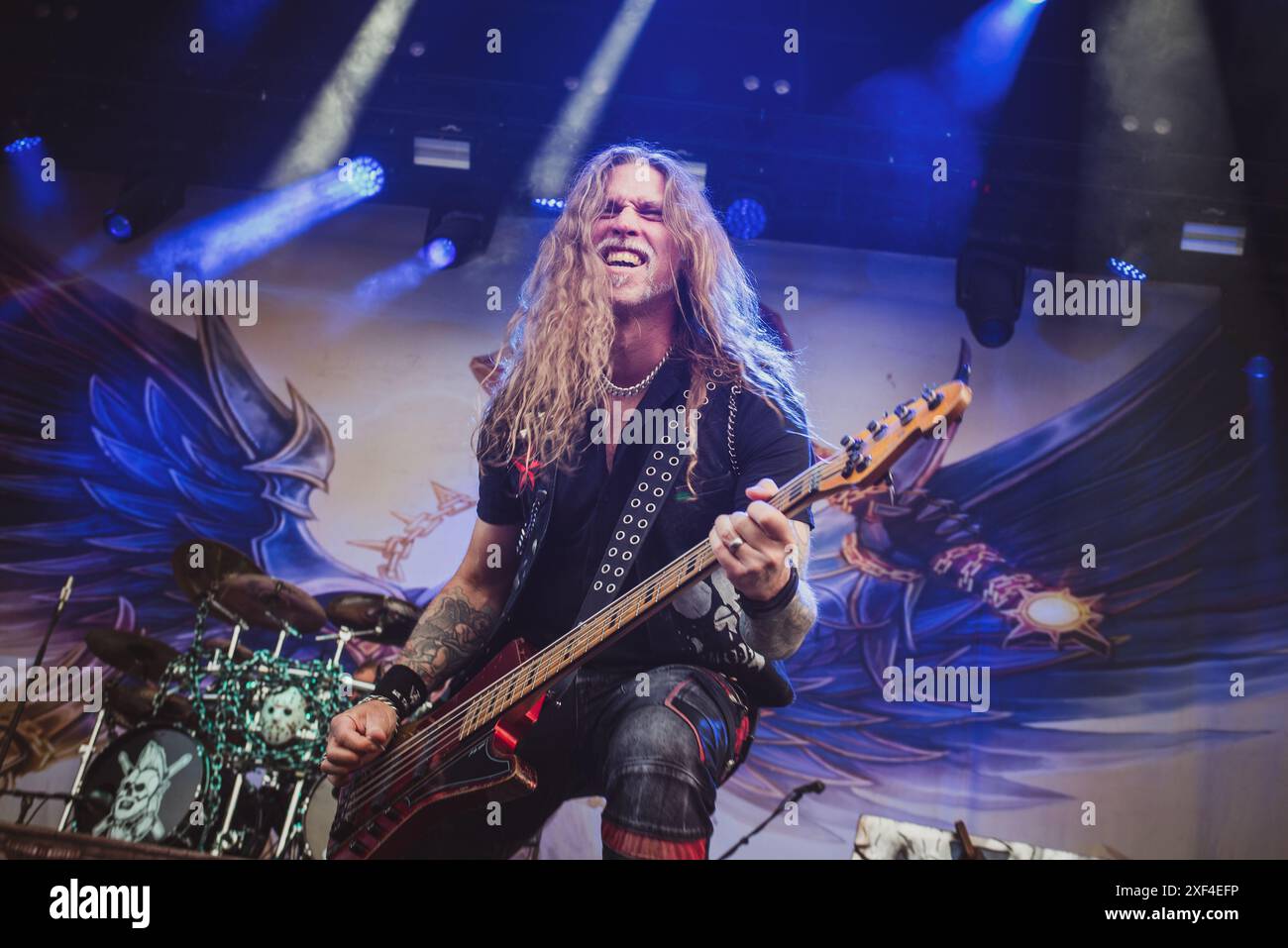 The Swedish band performed at Copnehell festival 2024. Credit: Andrea ...