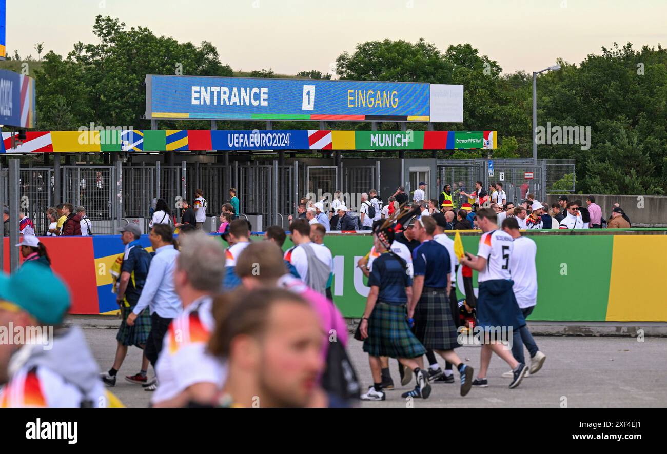 firo : 14.06.2024, Football, Soccer: UEFA EURO 2024, EM, European ...