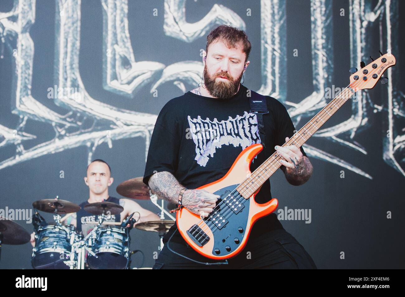 The Australian band Thy Art is Murder performed at Danish Copenhell ...