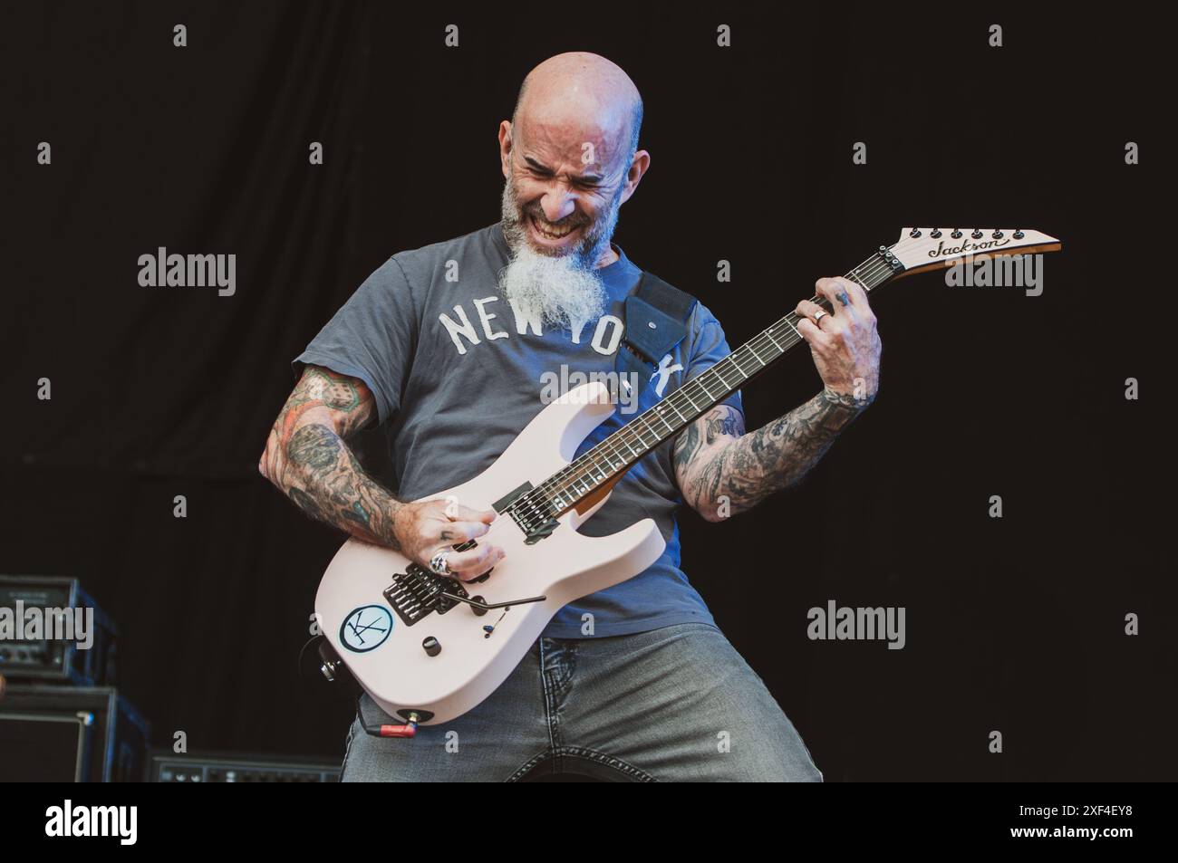 The american band Mr. Bungle performed at Danisch Copenhell festival ...