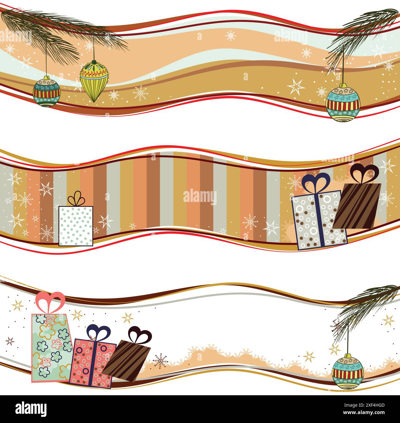 Family in traditional christmas Stock Vector Images - Alamy