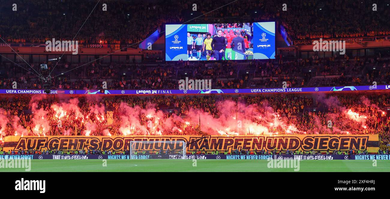 firo : 01.06.2024, Football, Soccer, UEFA CHAMPIONS LEAGUE, Season 2023 ...