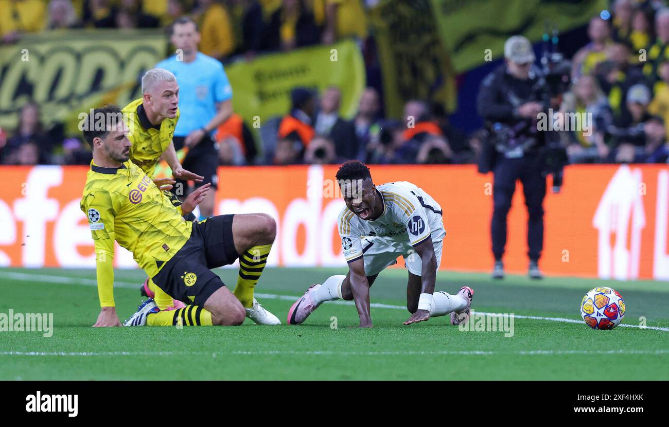 firo : 01.06.2024, football, soccer, UEFA CHAMPIONS LEAGUE, season 2023/2024, UCL, CL, final ...