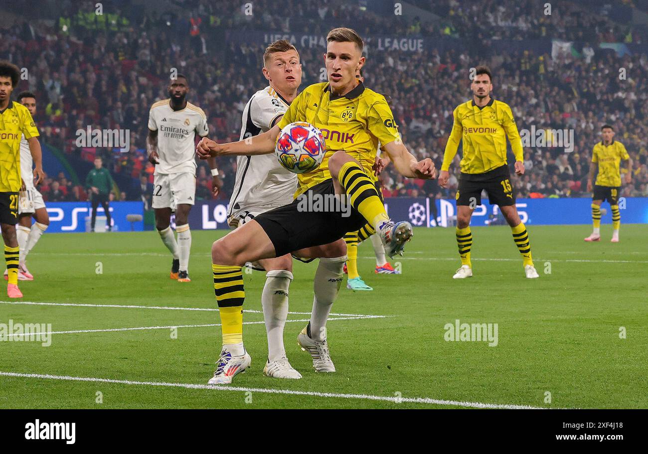 firo : 01.06.2024, football, football, UEFA CHAMPIONS LEAGUE, season 2023/2024, UCL, CL, final ...