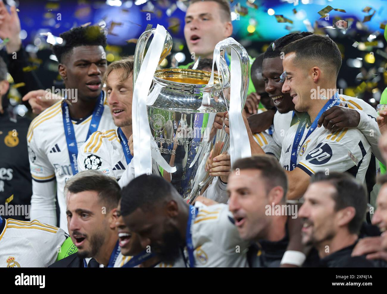 firo : 01.06.2024, football, football, UEFA CHAMPIONS LEAGUE, season 2023/2024, UCL, CL, final ...