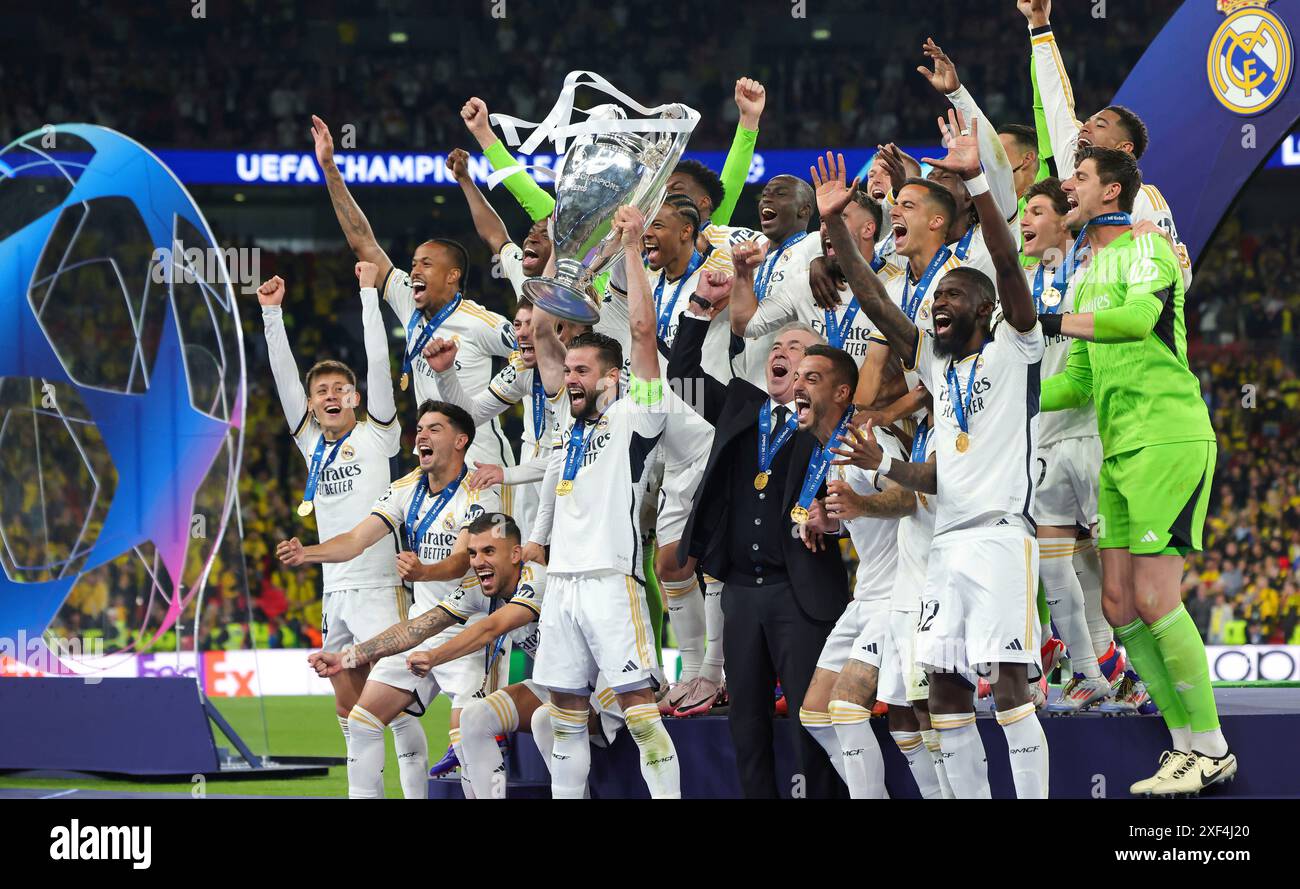 firo : 01.06.2024, football, football, UEFA CHAMPIONS LEAGUE, season ...