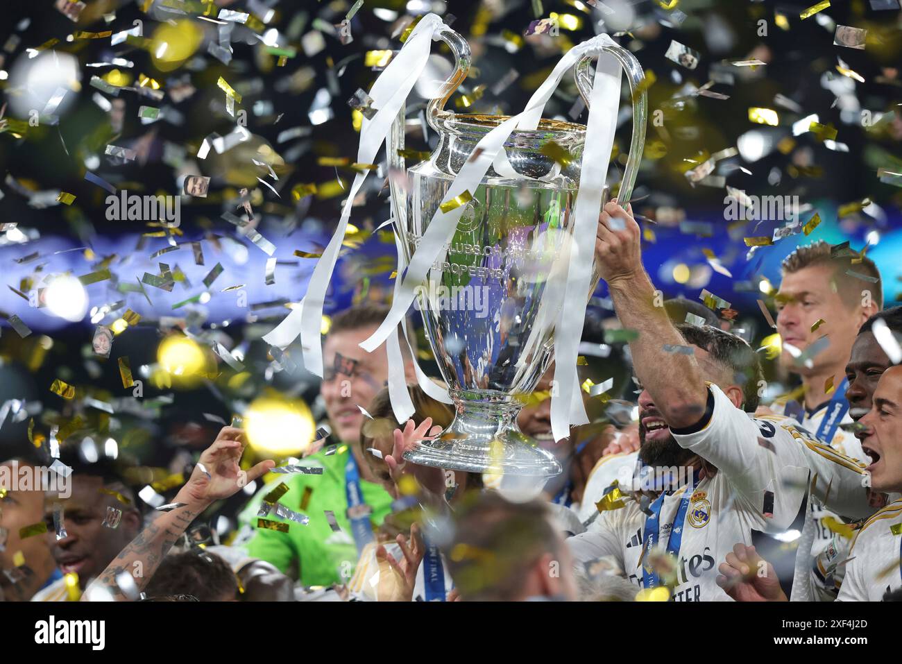 Uefa champions league trophy general hi-res stock photography and ...