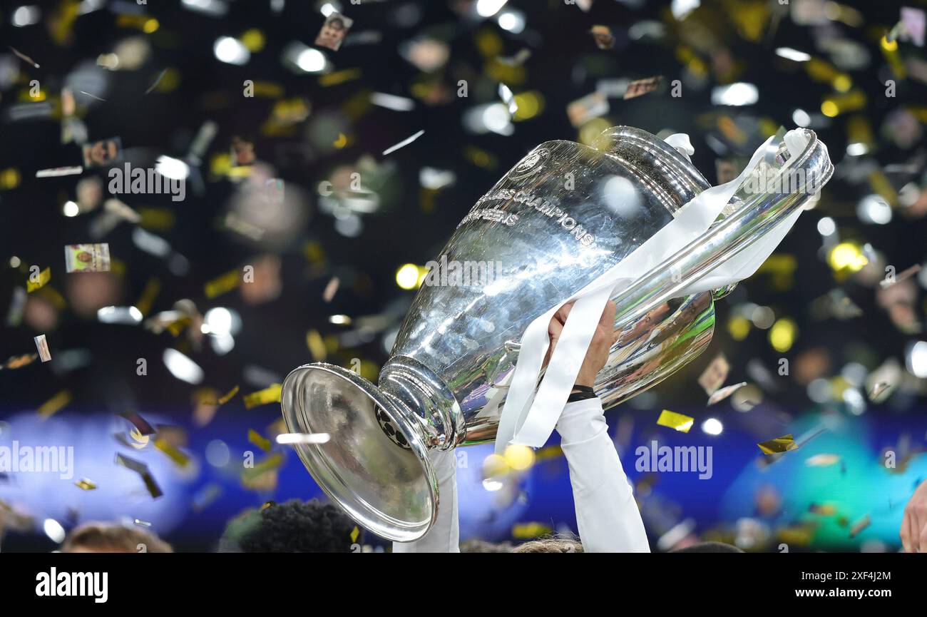 firo : 01.06.2024, Football, Soccer, UEFA CHAMPIONS LEAGUE, Season 2023 ...