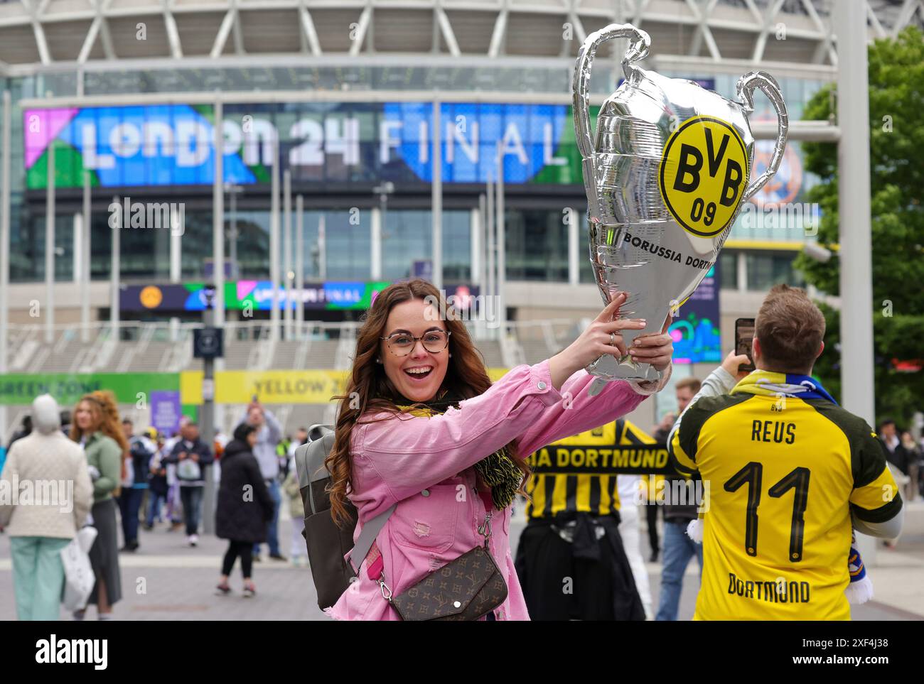 firo : 01.06.2024, football, soccer, UEFA CHAMPIONS LEAGUE, season 2023/2024, UCL, CL, final ...