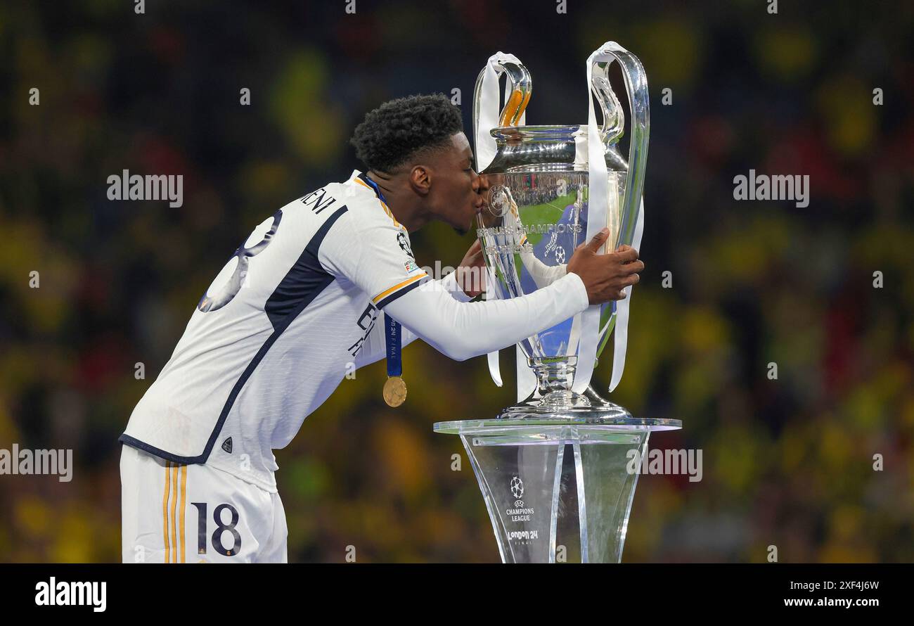firo : 01.06.2024, football, football, UEFA CHAMPIONS LEAGUE, season ...