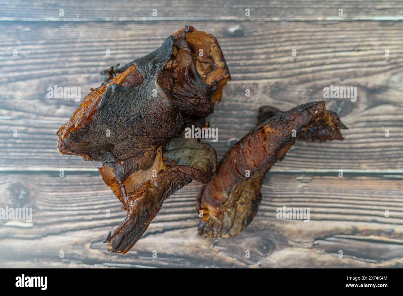 Dried roasted fish ready to cook Stock Photo - Alamy