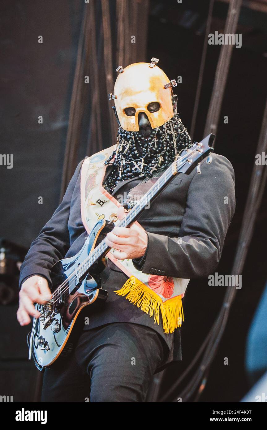 The american band Limp Bizkit performed on Copenhell festival 2024 ...