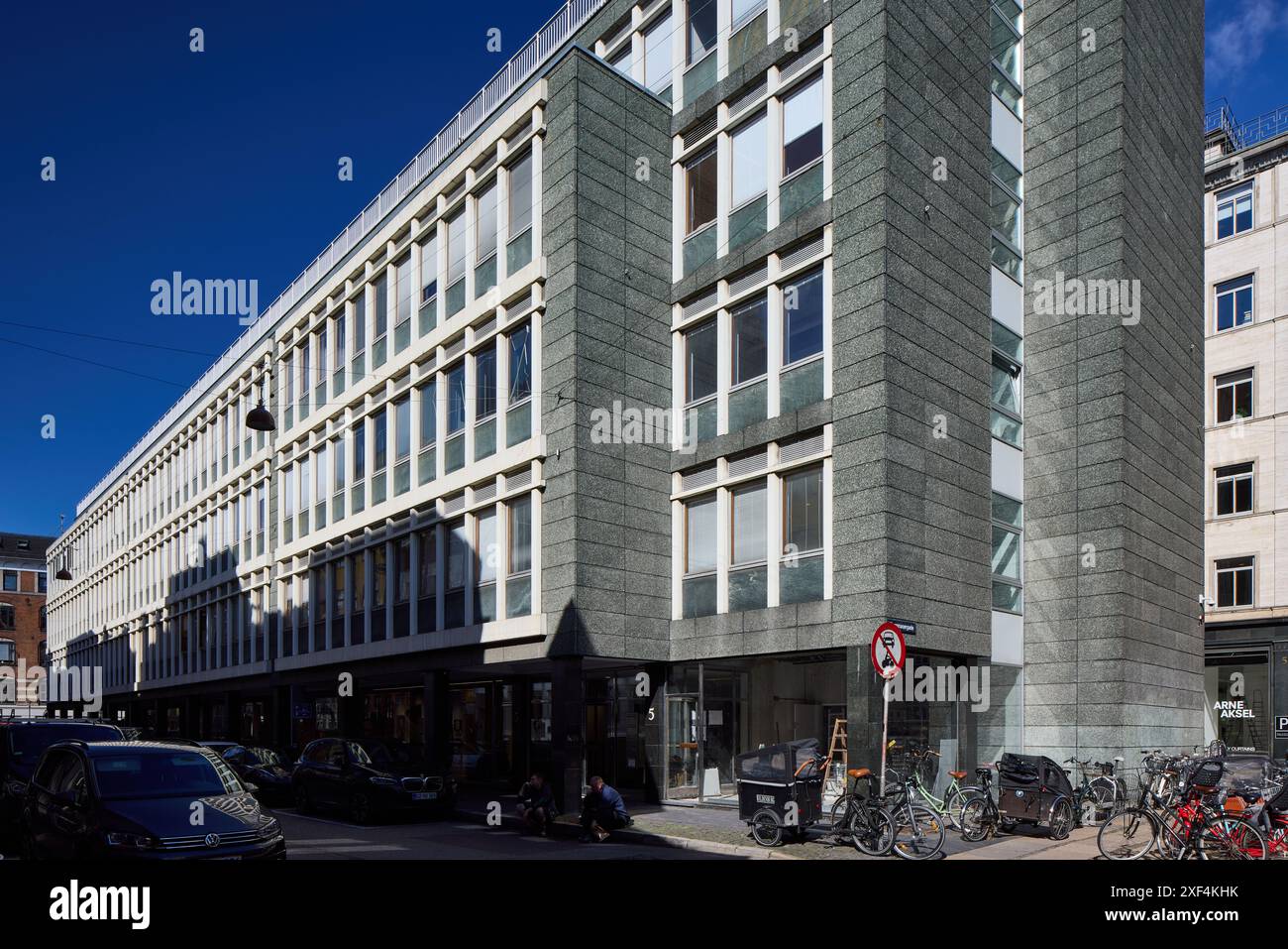 Section of the Gutenberghus Complex in Møntergade, designed by Preben ...