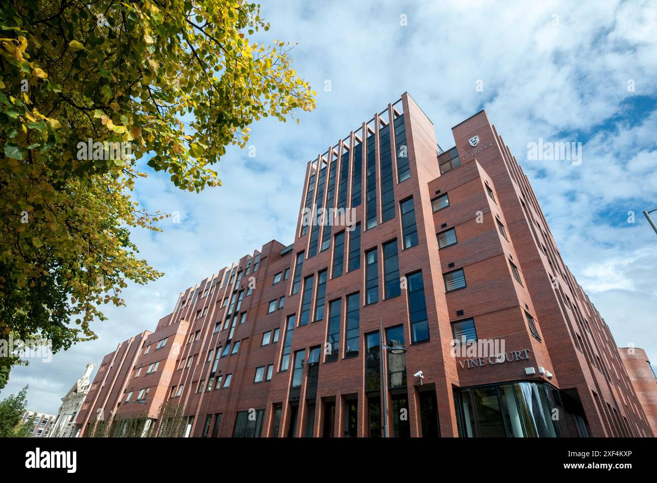 Vine Court Building University of Liverpool South Campus Merseyside UK ...