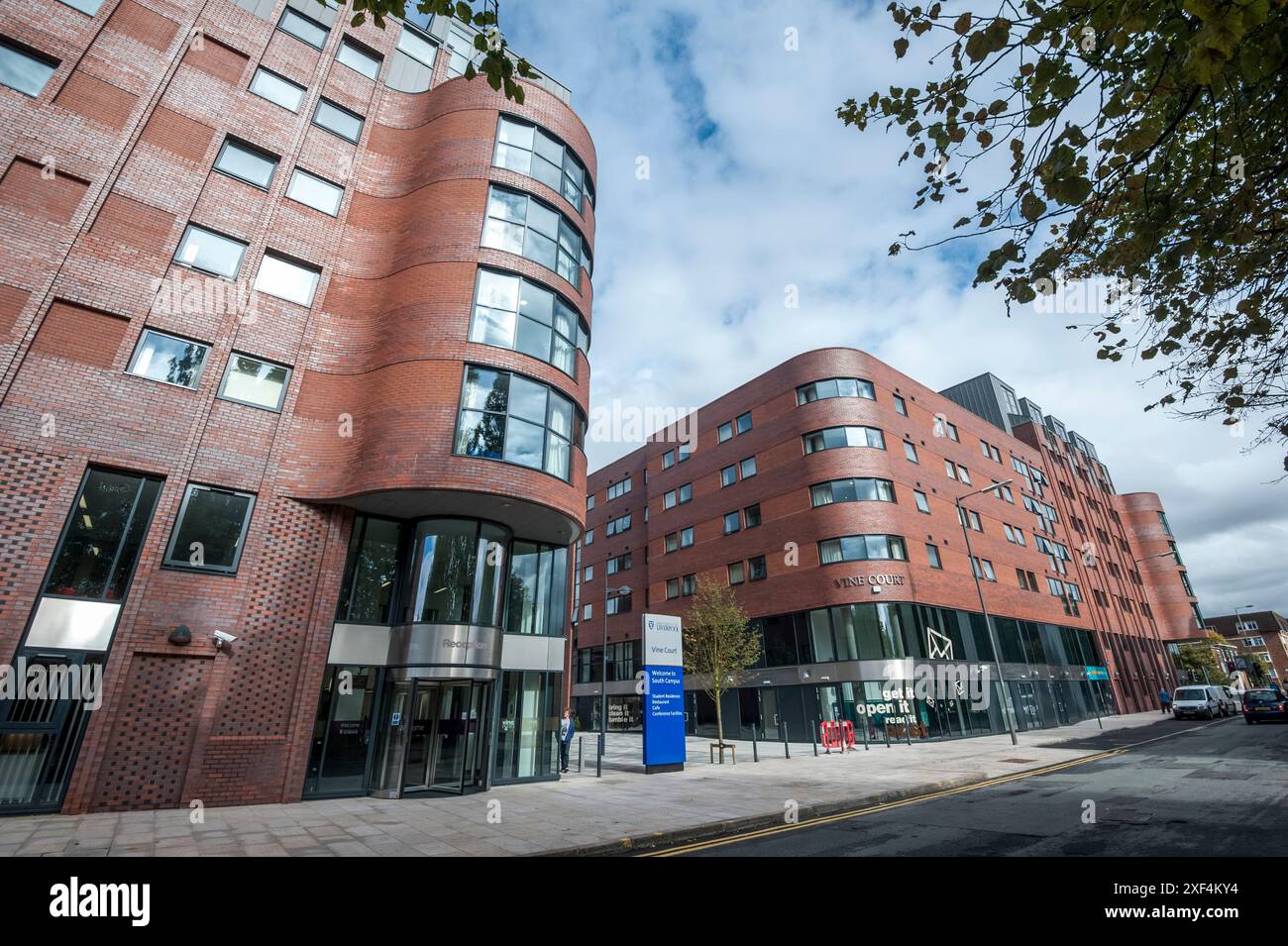 Vine Court Building University of Liverpool South Campus Merseyside UK ...