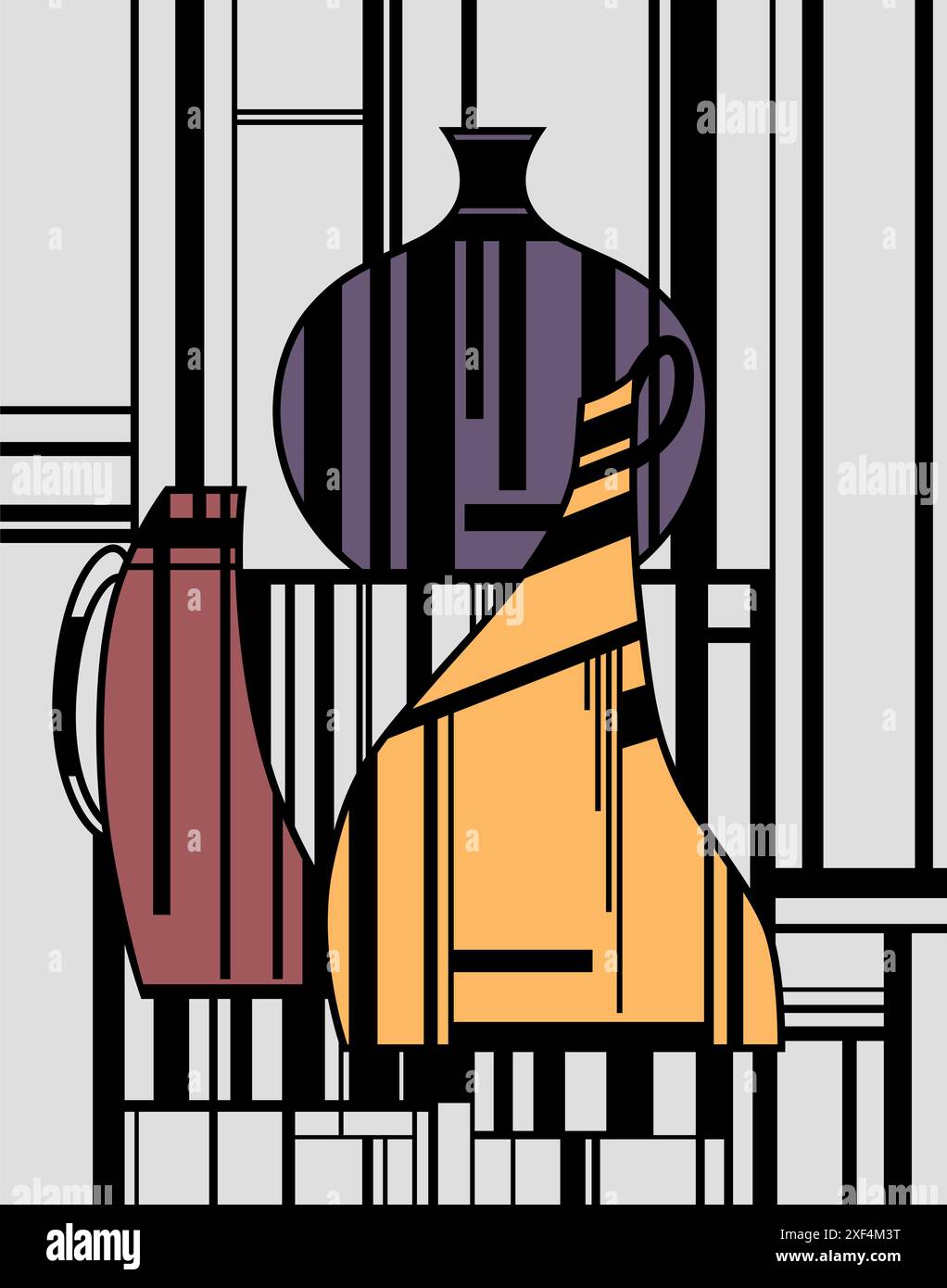 Clay bottle Stock Vector Images - Alamy