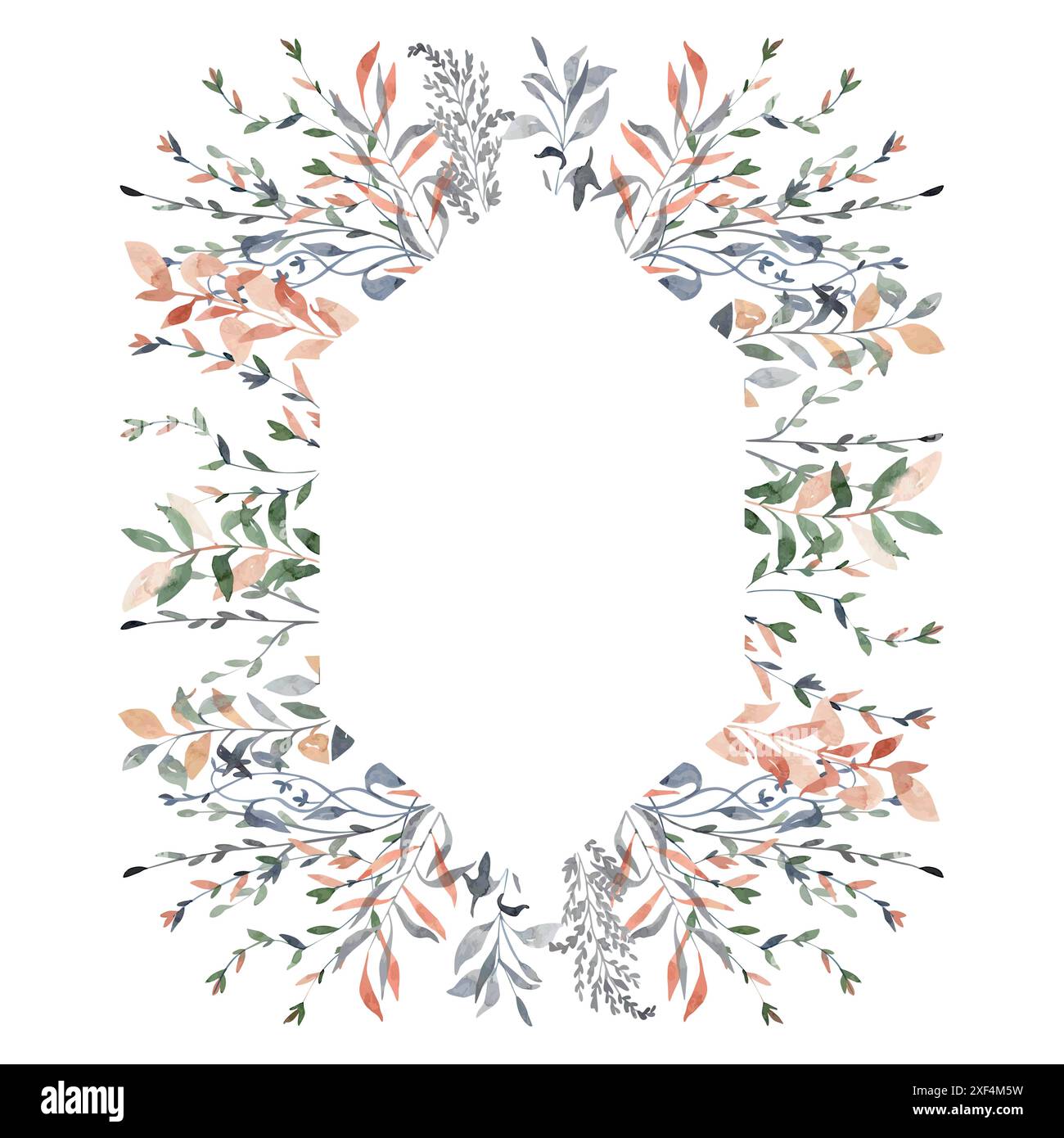 Botanic frame hi-res stock photography and images - Alamy