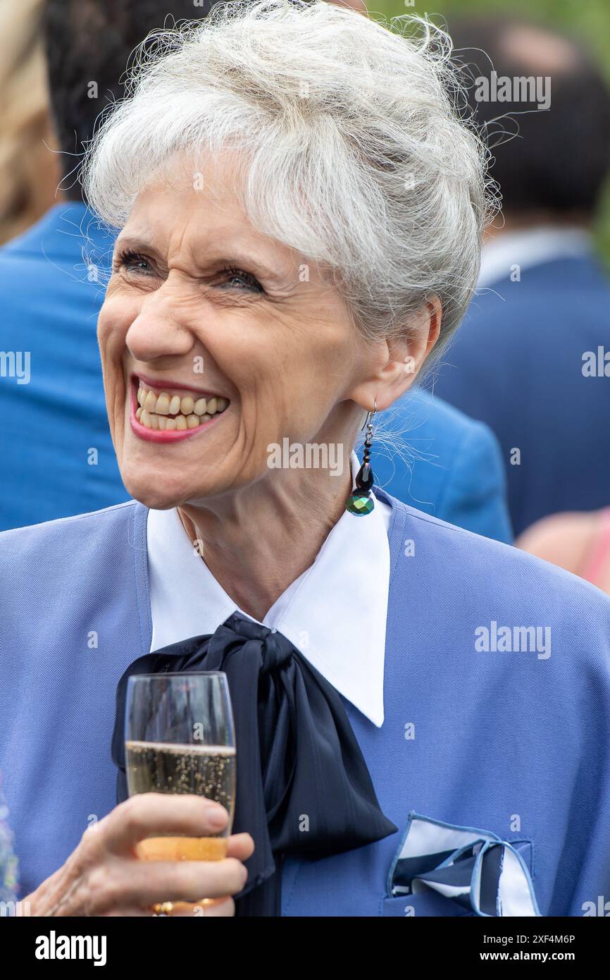 East Molesey, UK. 1st July, 2024. Anita, Lady May, known as Anita ...