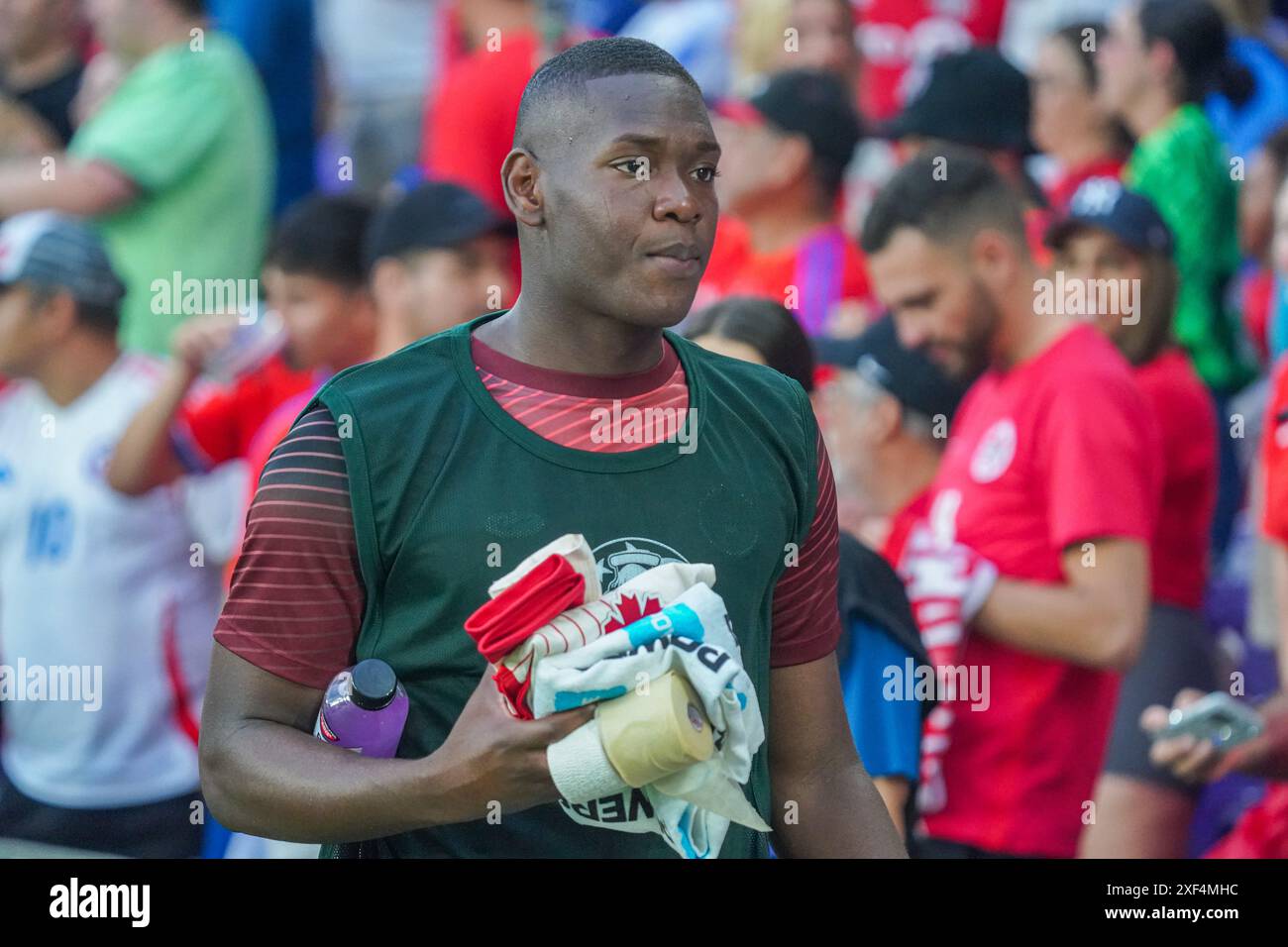 Orlando, Florida, USA, June 20, 2024, Canada Kamal Miller #4 during the ...